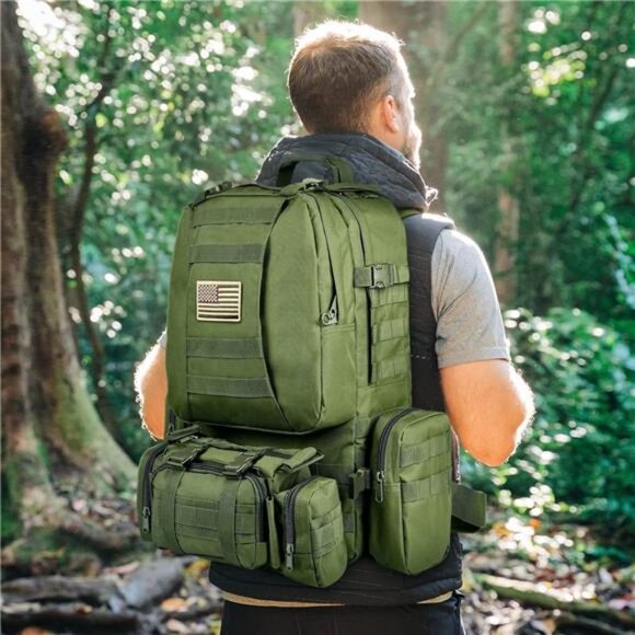 Bags | Tactical Backpack Military Army Rucksack 6l 06army Green With ...